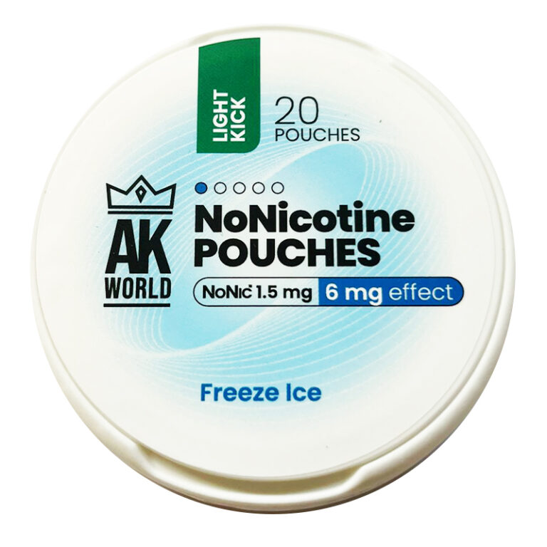 Aroma King NoNic - Freeze Ice 0,75mg NoNic (7,5mg efekti)